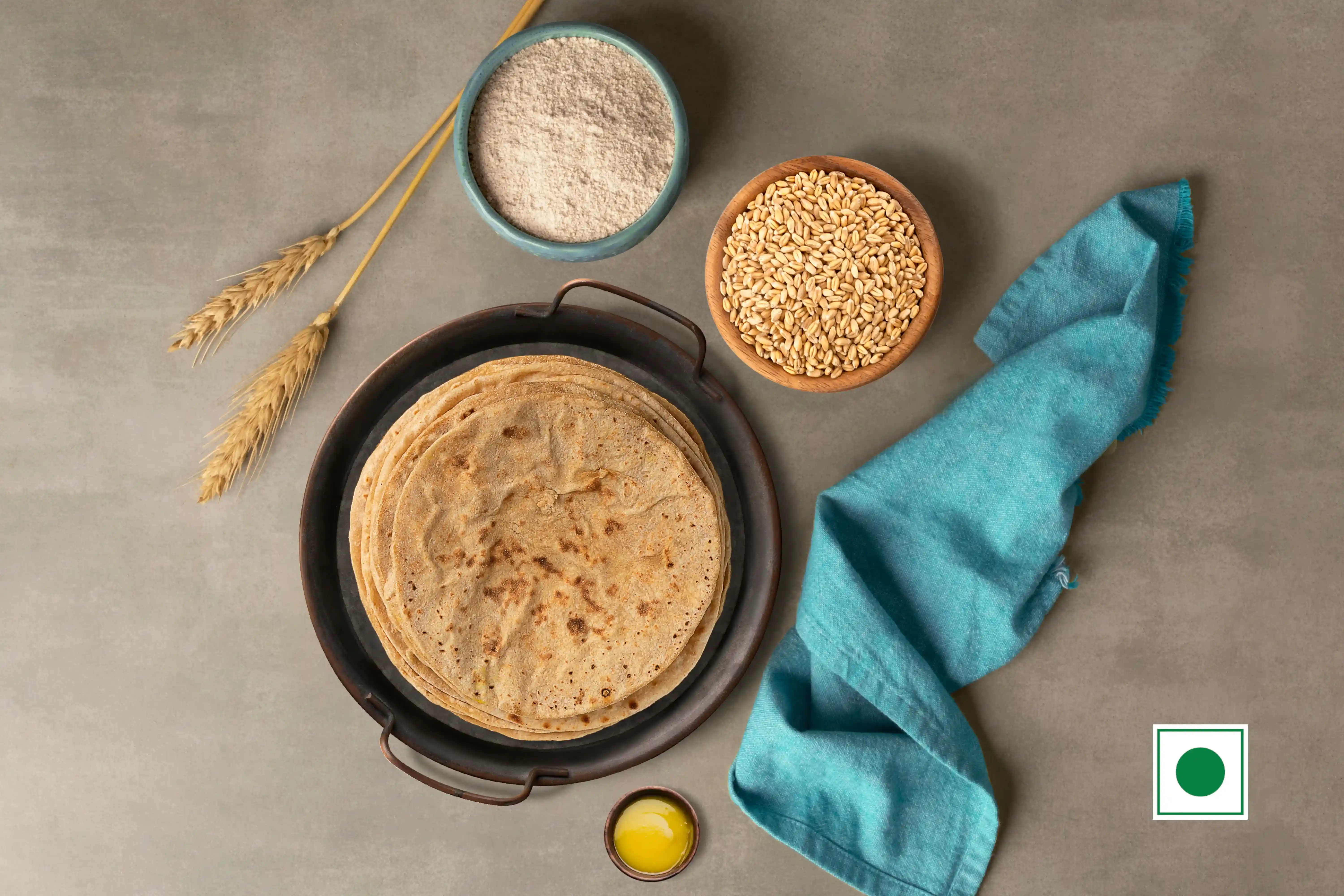 Wheat Atta (rajwadi Lokwan)